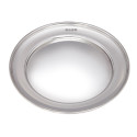 Plain Polished Pewter Plate Medium