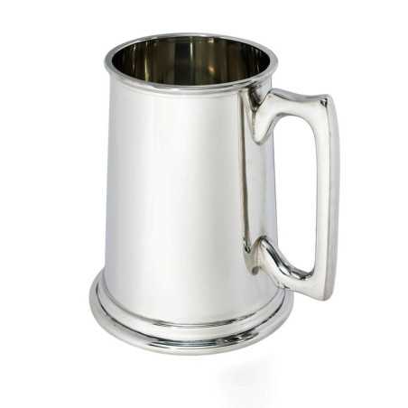 Plain Pewter Tankard – Classic & Engravable Keepsake - Pewter World