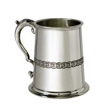 Celtic Dragon Pewter Tankard – Mythical Celtic Beer Mug