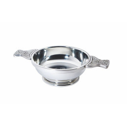 Thistle Pewter Quaich Large