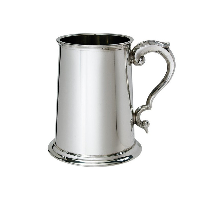 Plain Pewter Tankard – Classic Elegance