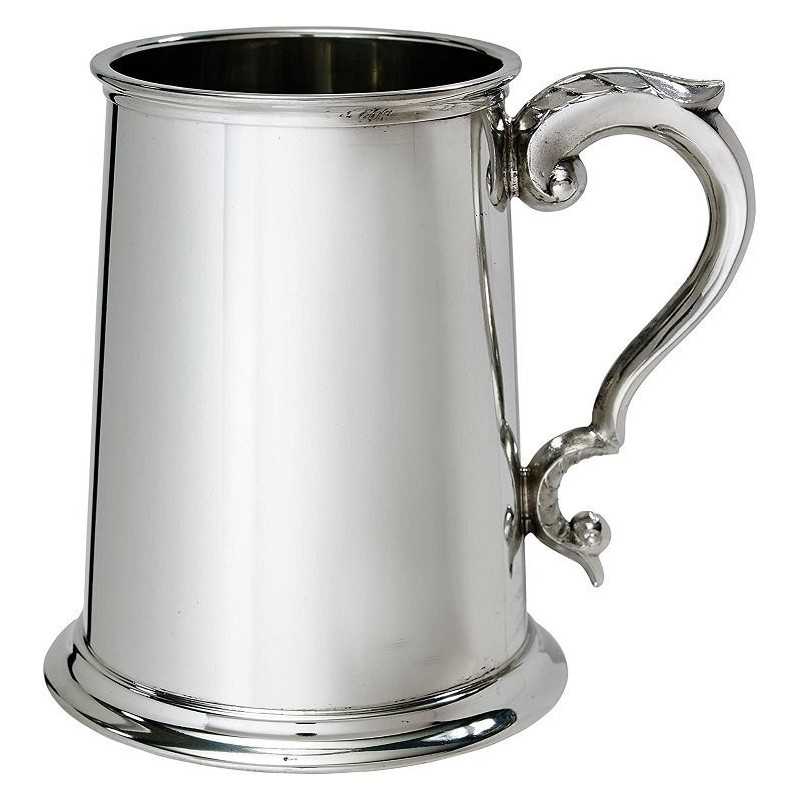 Plain Pewter Tankard – Classic Elegance
