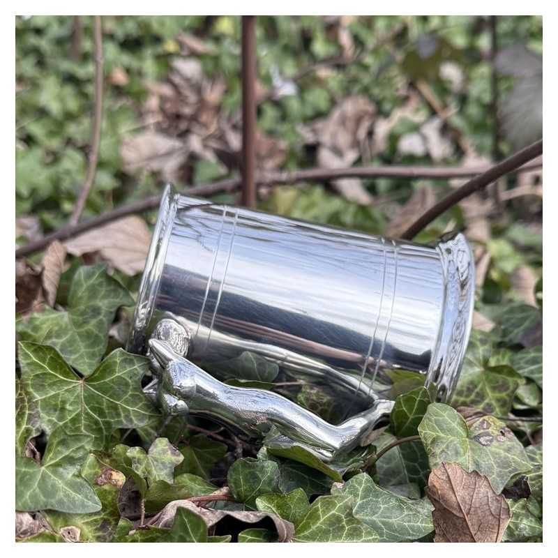 Nymph Handle Pewter Tankard – Fantasy-Inspired Beer Mug