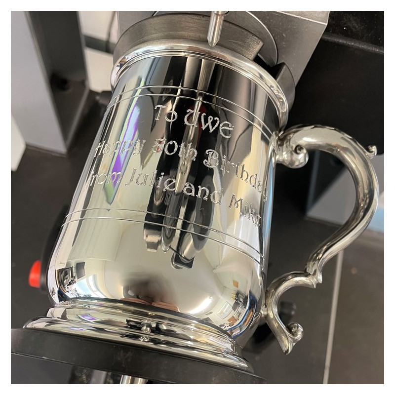 Standard Jacobean Pewter Tankard – Elegant Heritage Beer Mug