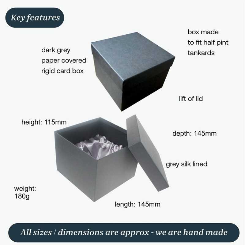Half Pint Tankard Presentation Box – Gift | Pewter World
